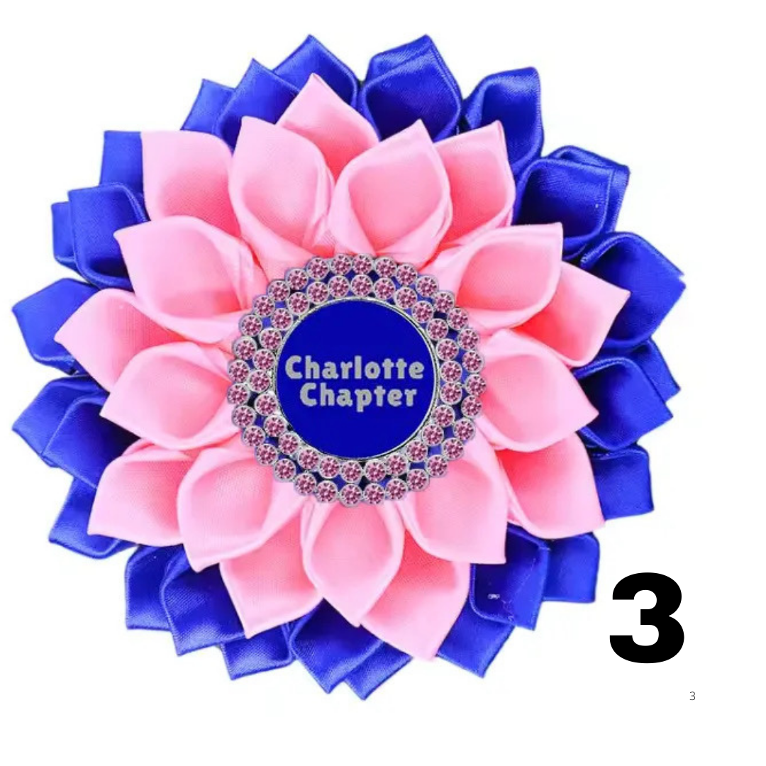 Custom Chapter Silk Ribbon Brooch – B. Wear Boutique
